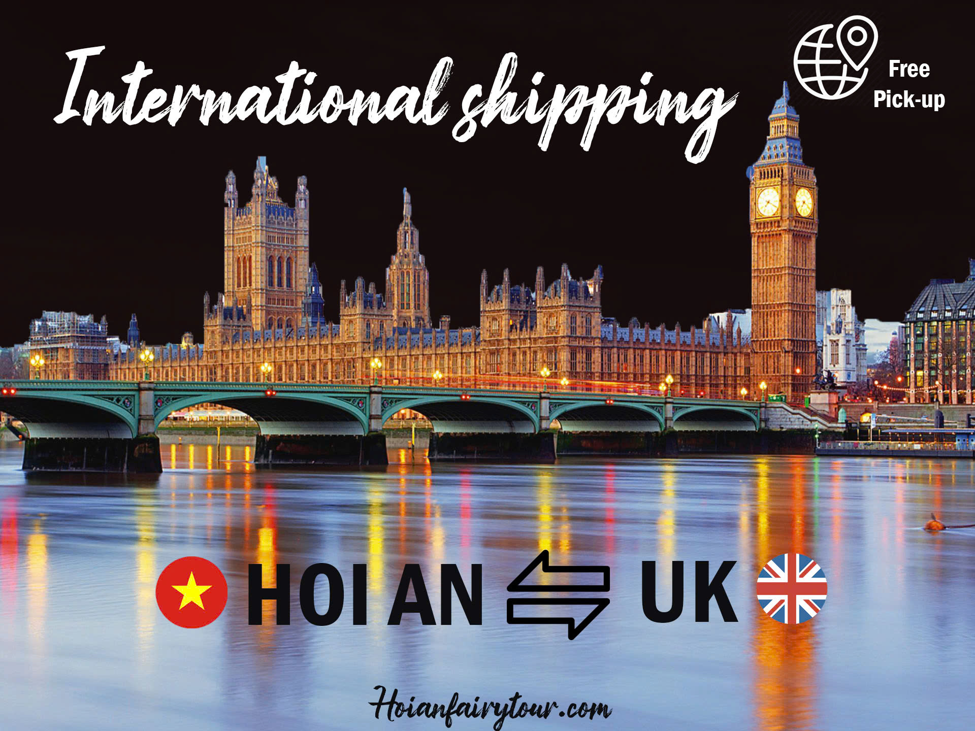 Shipping from Hoi An to the UK 2024 - We offer the best - Hoi An Fairy Tour